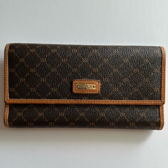 Rioni | Bags | Rioni Moda Italia Signature Wallet Checkbook | Poshmark
